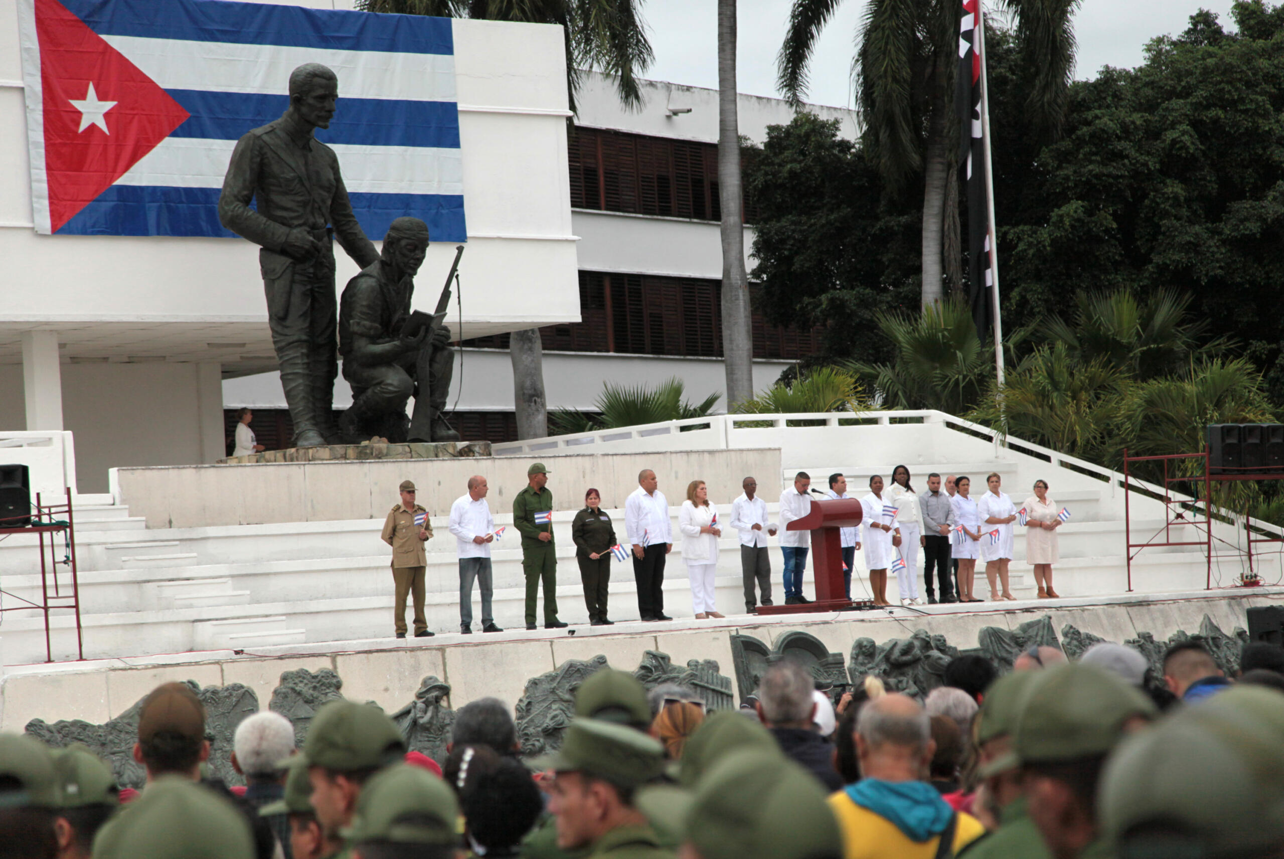 Sancti Spíritus pays tribute to the 32 fallen combatants in Venezuela ...